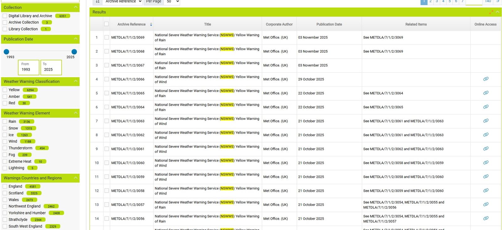 National Severe Weather Warnings Archive - Met Office