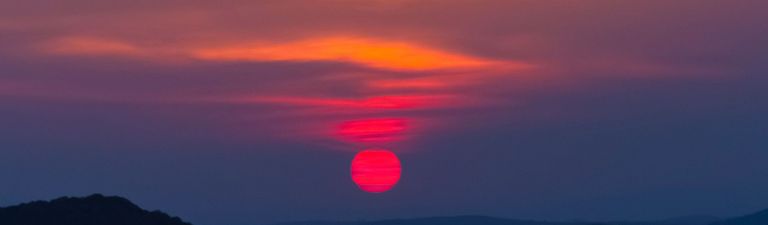 Red sky at night and other weather lore - Met Office