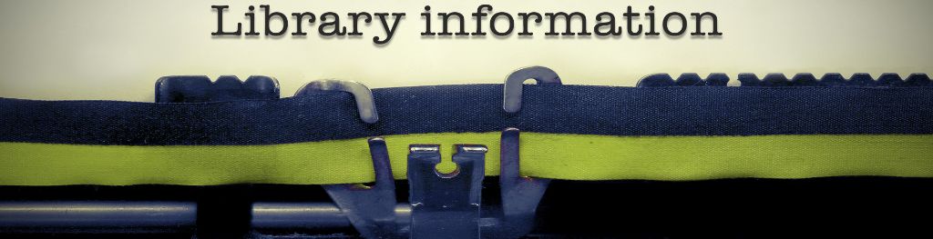 Library information - Met Office