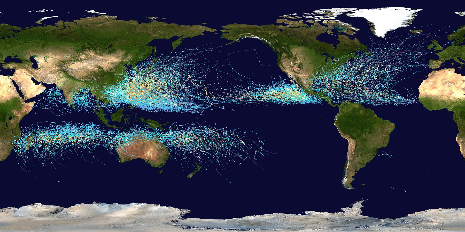 Location of tropical cyclones - Met Office