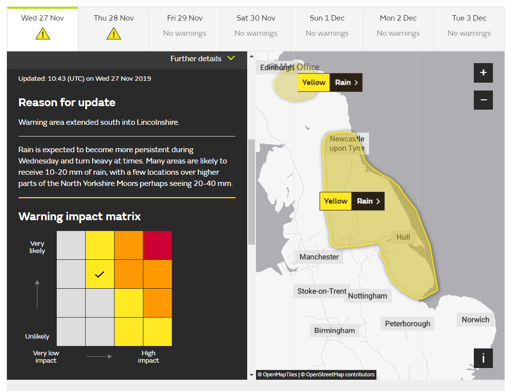 Weather warnings guide - Met Office Weather warnings guide - Met Office