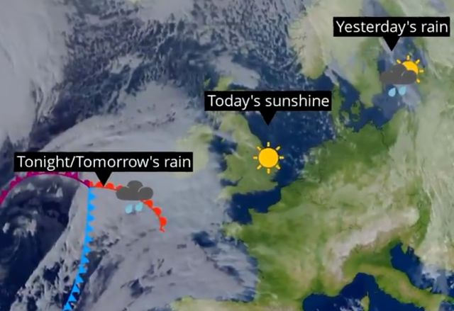 Weather Satellite Map